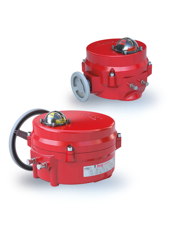 Series 70 Industrial Electric Actuator - Bray Commercial Division